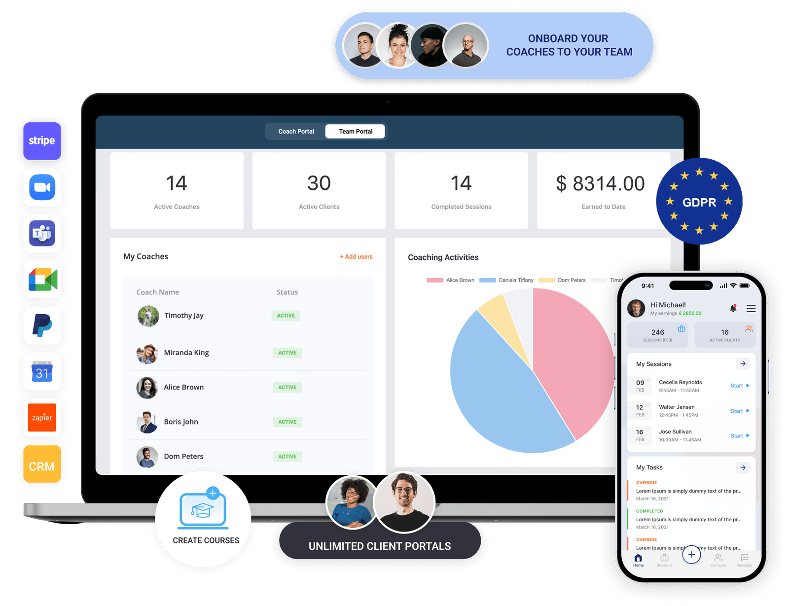 Coaches Platform & Coaching Software for Multi-Coach Teams