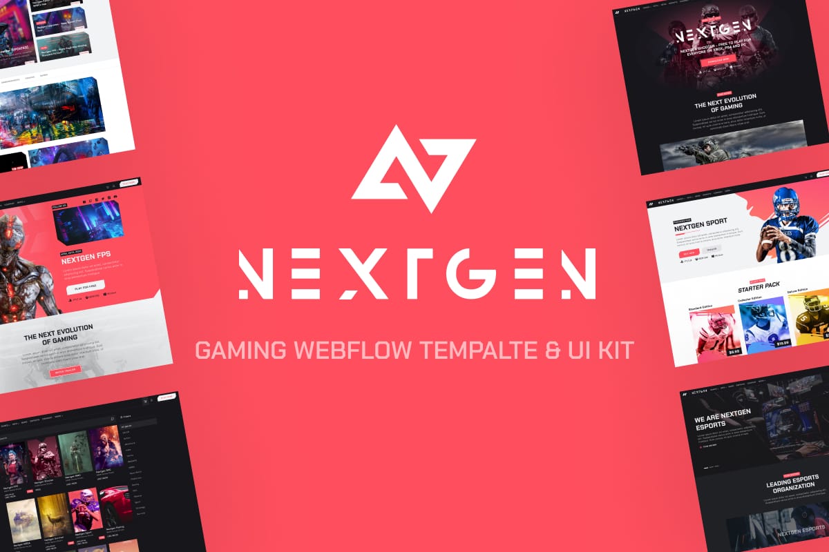 Game News | Nextgen - Webflow HTML website template