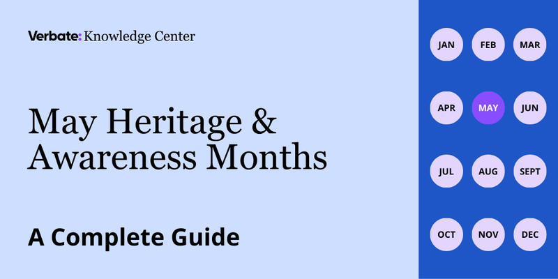 May Awareness & Heritage Months: A Complete 2026 Guide | Verbate