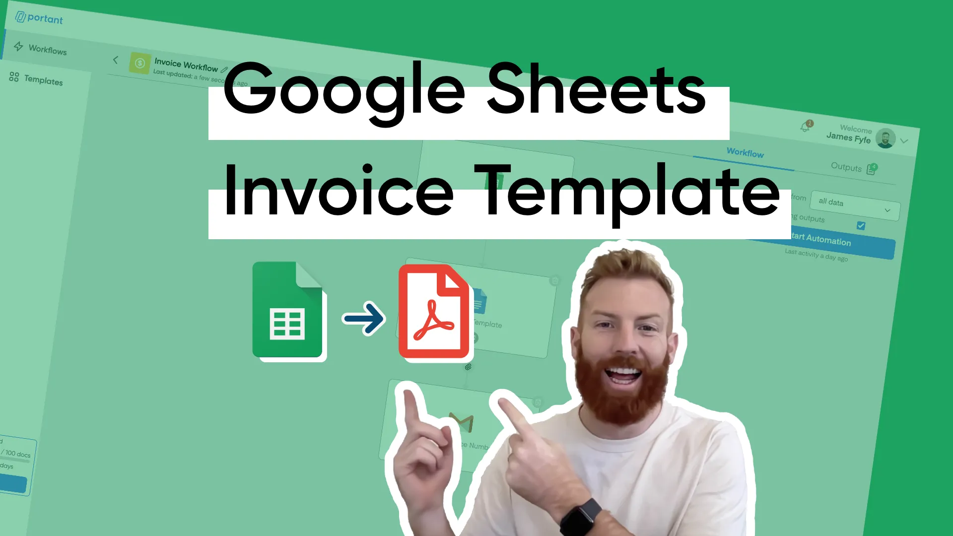 Google Sheets Invoice Template - Automated, easy, online & free