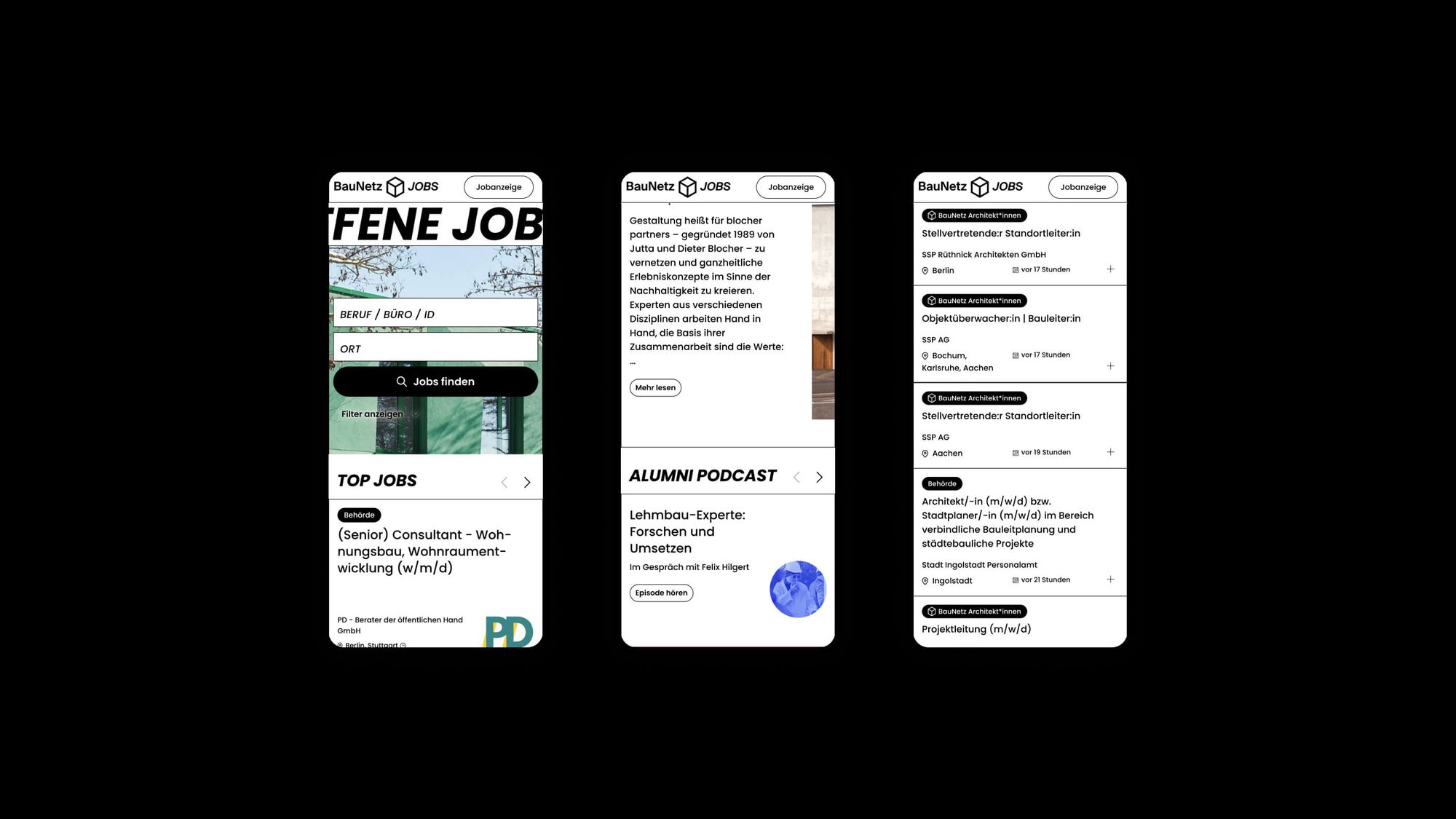 Das Stellenportal für Architekt*innen - BauNetz - HENKELHIEDL