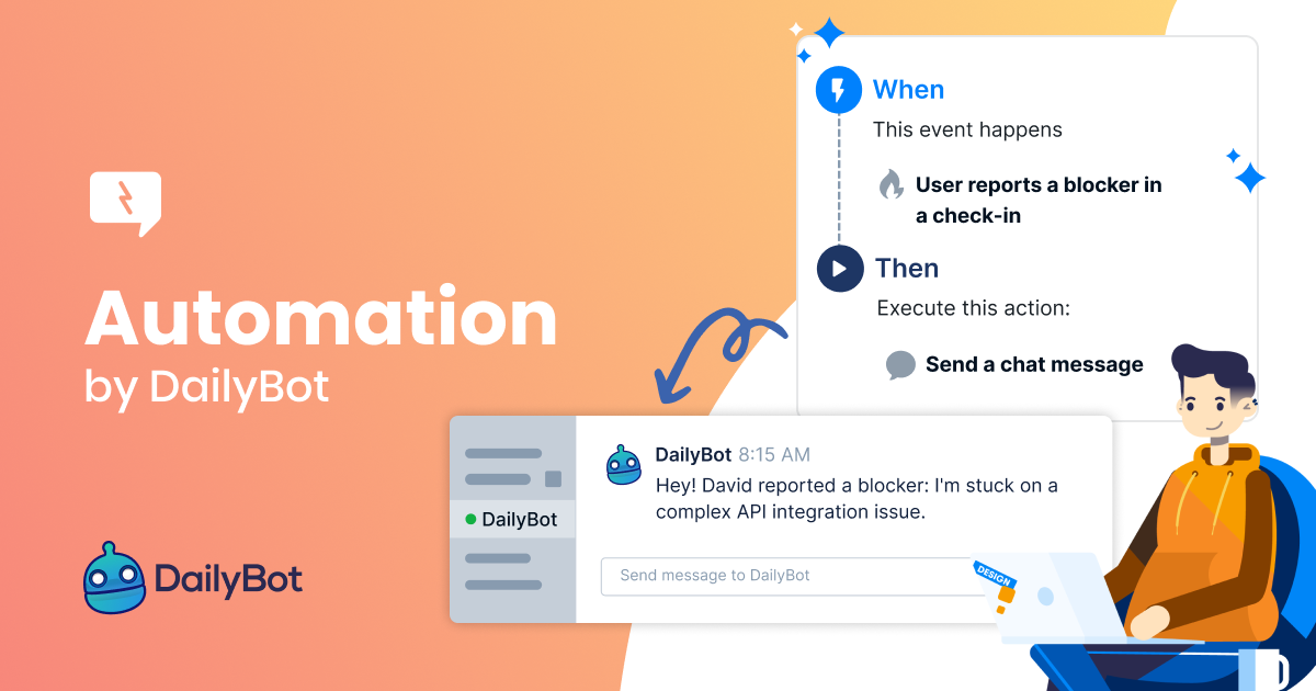 In-Chat Workflow Automation for Slack, MS Teams, Google Chat | DailyBot