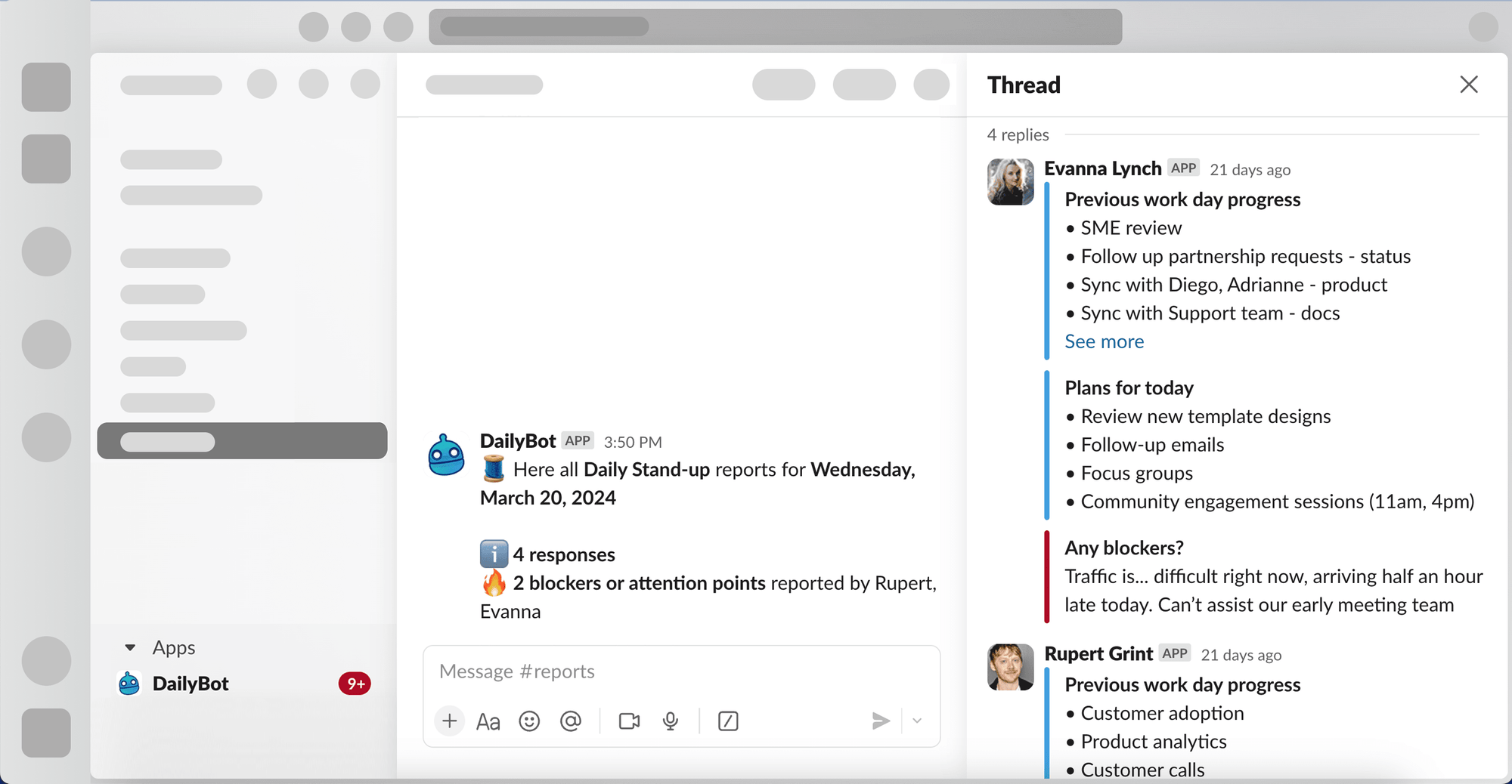 DailyBot | Team check-ins for software and product teams