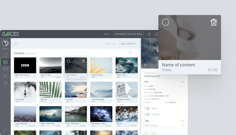 Knowlege-base: Content Interface