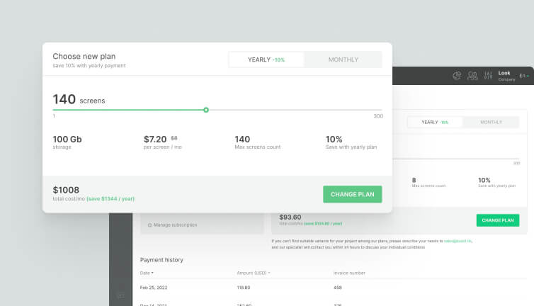 Knowlege-base: Change Billing Plan
