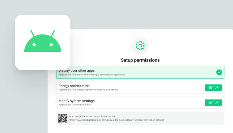Knowlege-base: Permissions settings for Android TV or Google TV