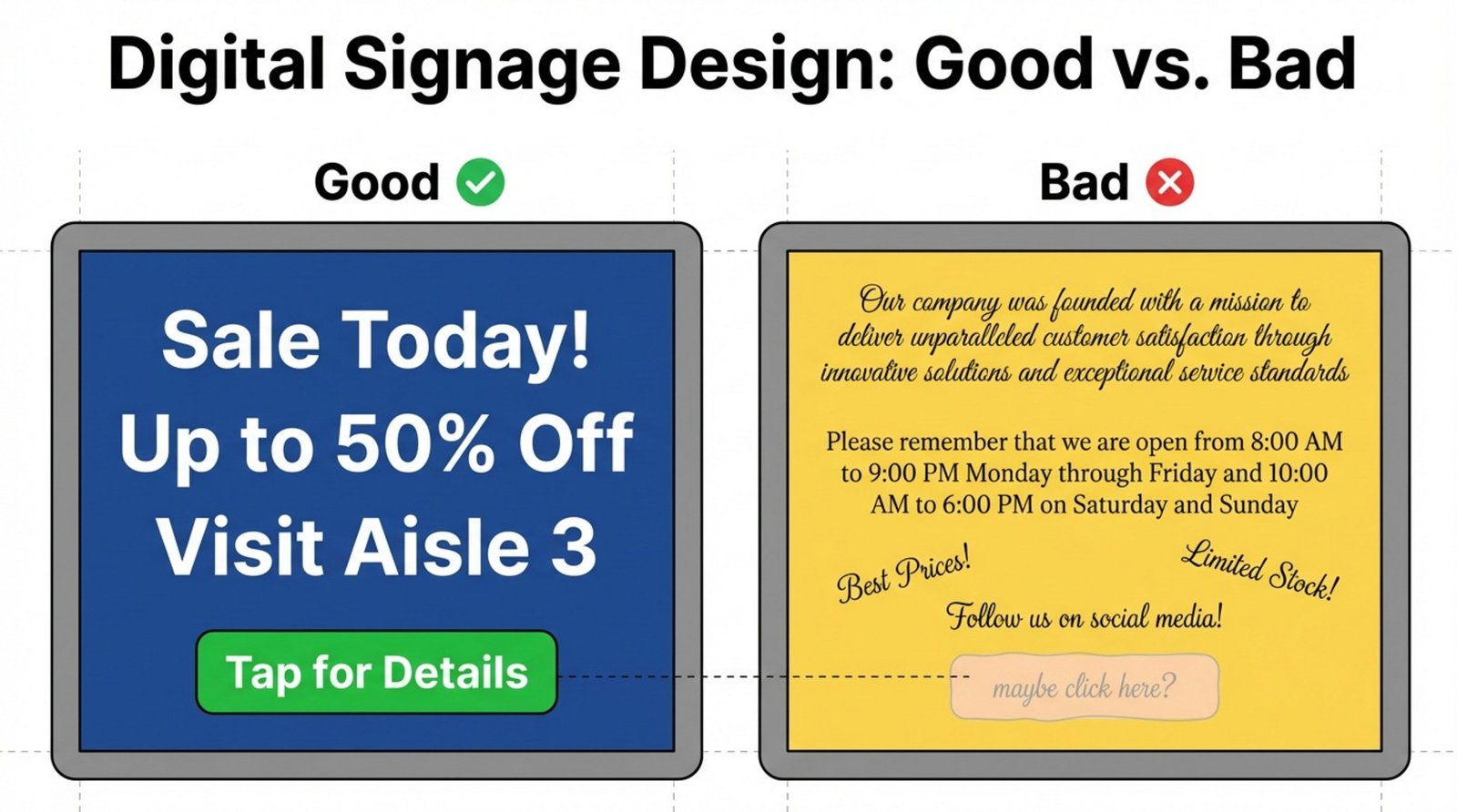 Look Blog: Digital Signage Setup: Best Practices for Maximum Impact