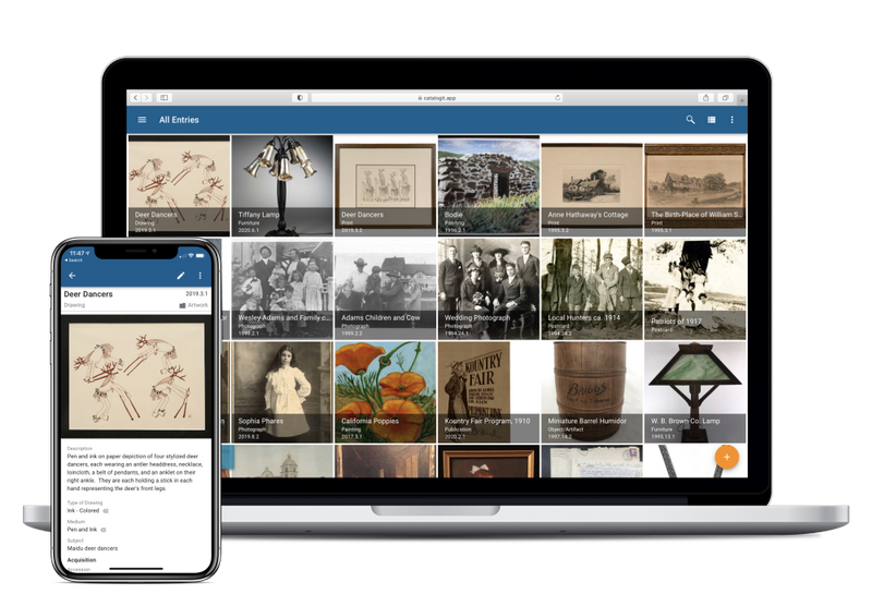Museum Collections Management App | CatalogIt- Powerful, Secure, Cost ...