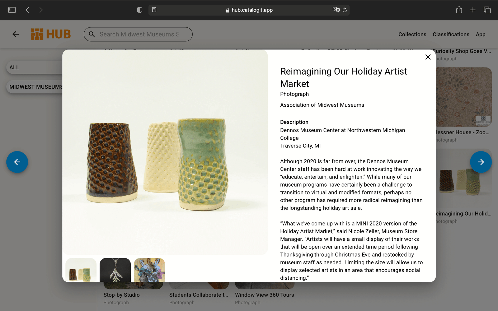 CatalogIt HUB and Web Publishing - Museum & Private Collections Management