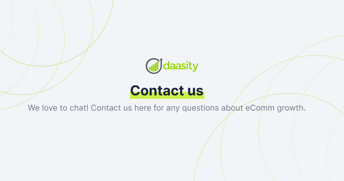 Contact Daasity