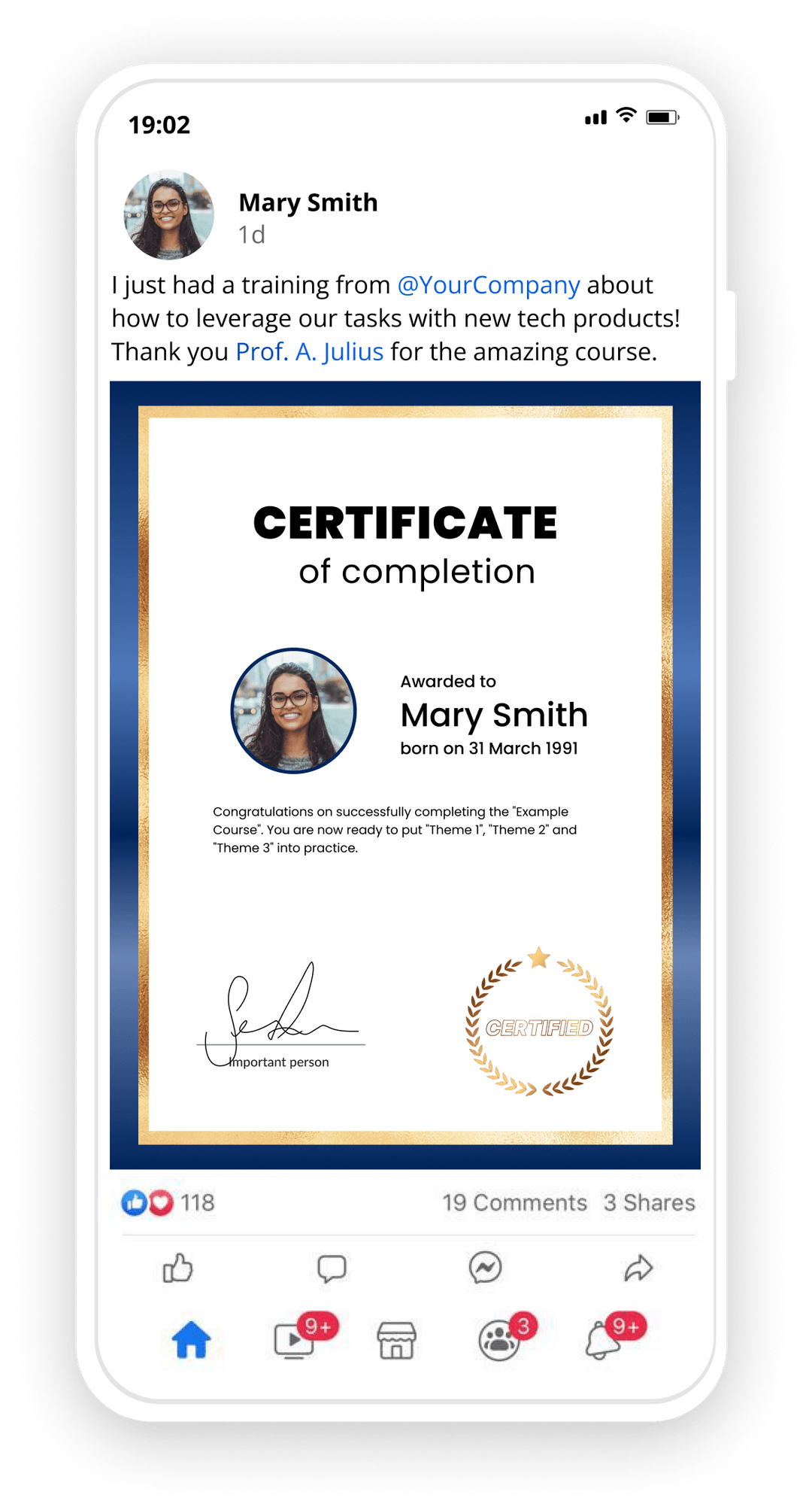 Digital Certificates & Badges | Virtualbadge.io