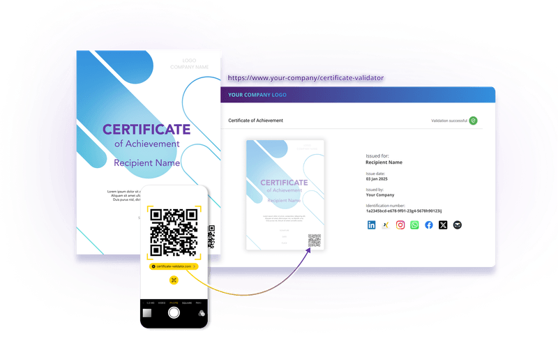 Digital Certificates & Badges | Virtualbadge.io