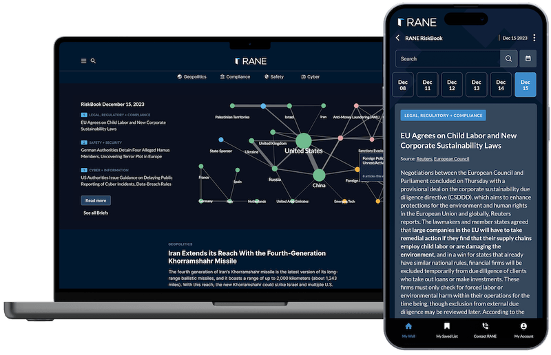 About RANE | Leading Experts in Risk & Intelligence Solutions