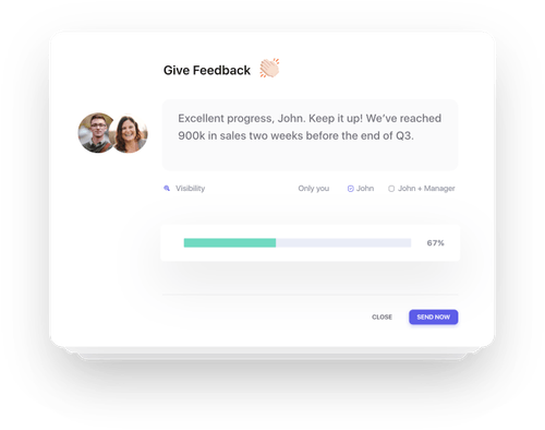 Goals & OKR Management Software | Leapsome