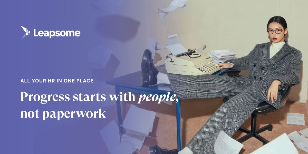 Progress starts with people, not paperwork | Leapsome