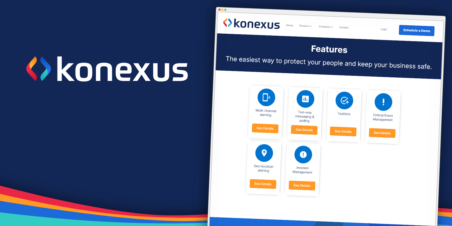 Features - Konexus | The easiest to use Emergency Notification Platform