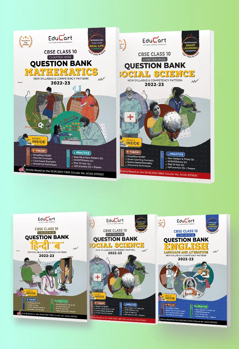 Educart Latest CBSE | ICSE | UP Board | Class 10 Books 2024-25: QB ...