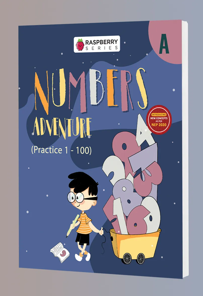 Educart Mathematics 1-100 Numbers Adventure Textbook for Nursery (3-5 ...