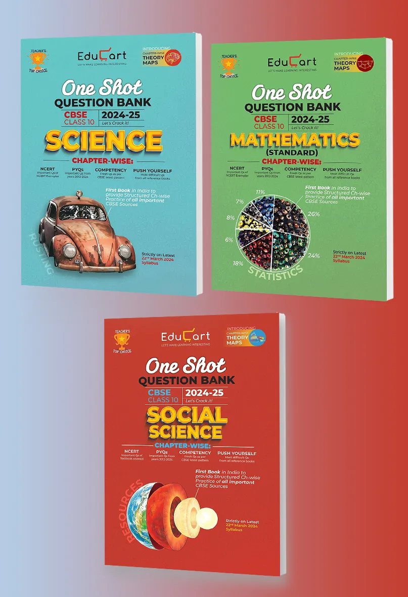 Educart Latest CBSE | ICSE | UP Board | Class 10 Books 2024-25: QB ...