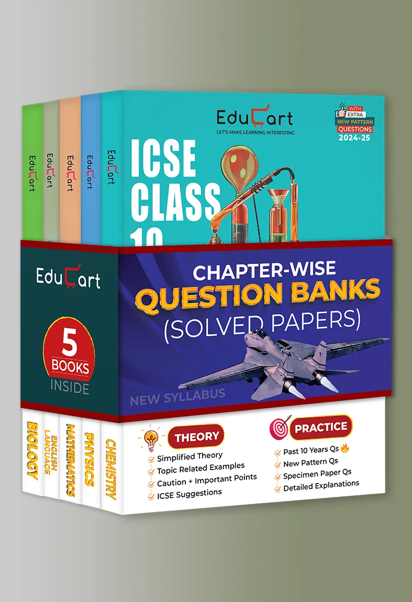 Educart Latest CBSE | ICSE | UP Board | Class 10 Books 2024-25: QB ...