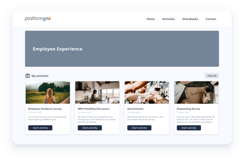 Platform One | Platform