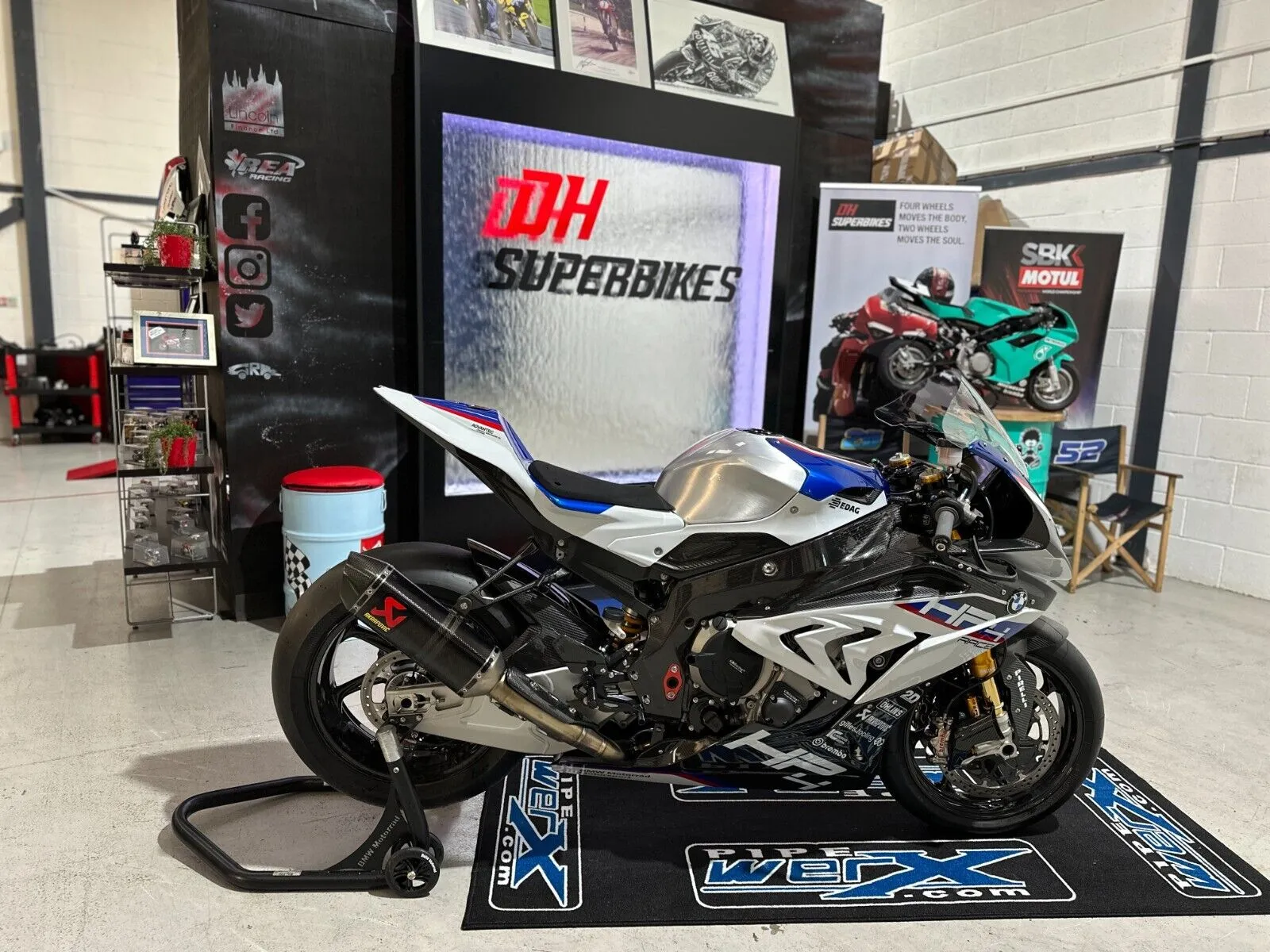 BMW HP4 RACE 67 MILES HP 4 RACEBIKE TRACKBIKE PX M1000 S1000RR RACE ...