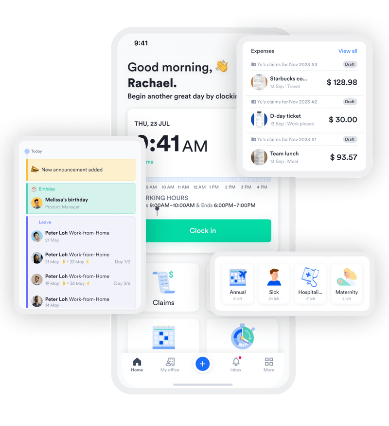 Mobile HR App availble for iOS & Android | Swingvy