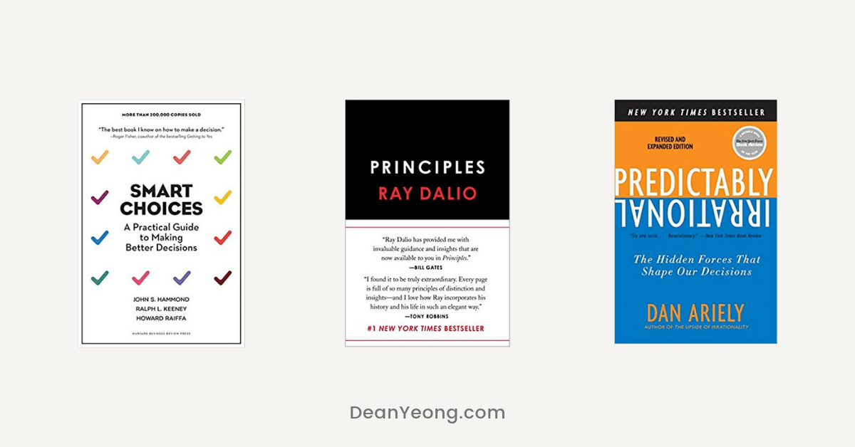 The 10 Best Books for Better Decision Making | Dean Yeong