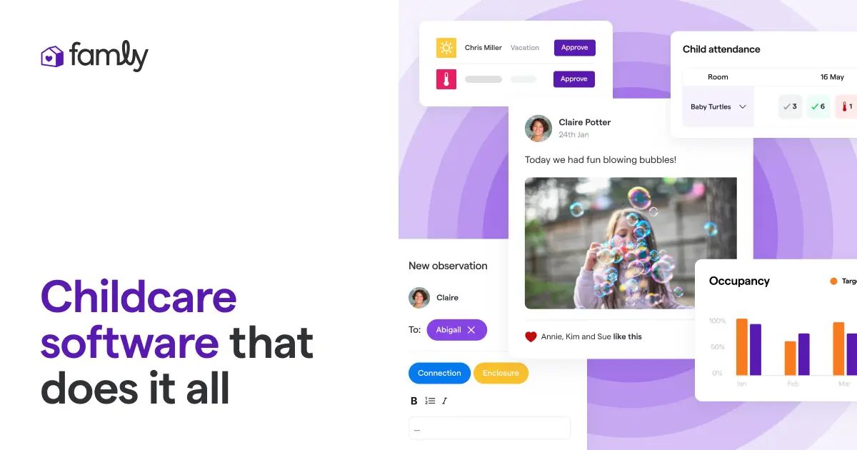 Childcare Software | Famly childcare app