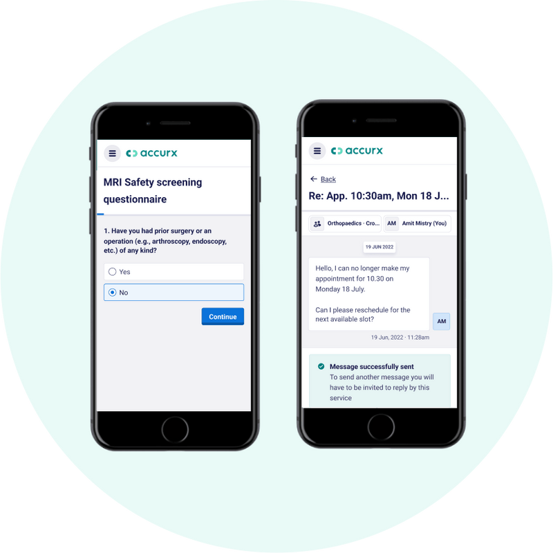 Accurx | Patient Portal