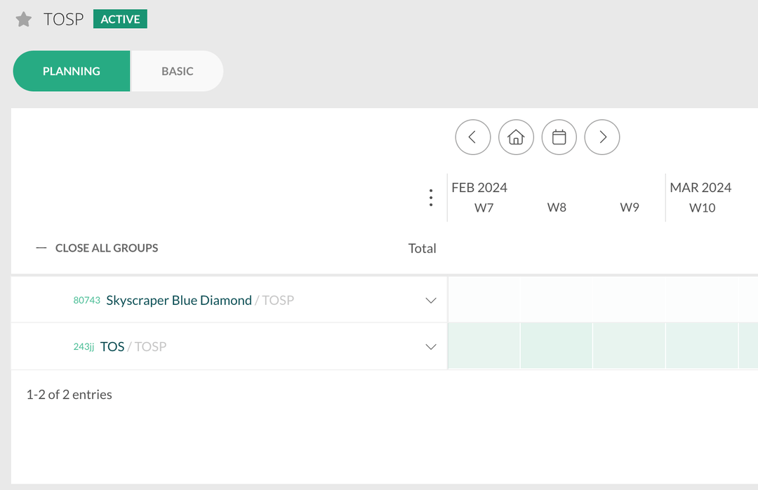 Project resource planning | Features | Silverbucket