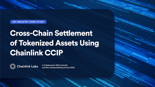 The Gateway to On-Chain Finance | Chainlink