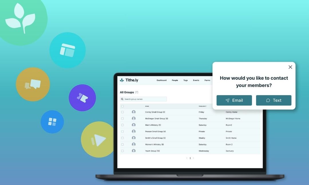 Introducing Groups in Tithely ChMS: Make Church Connections Simple ...