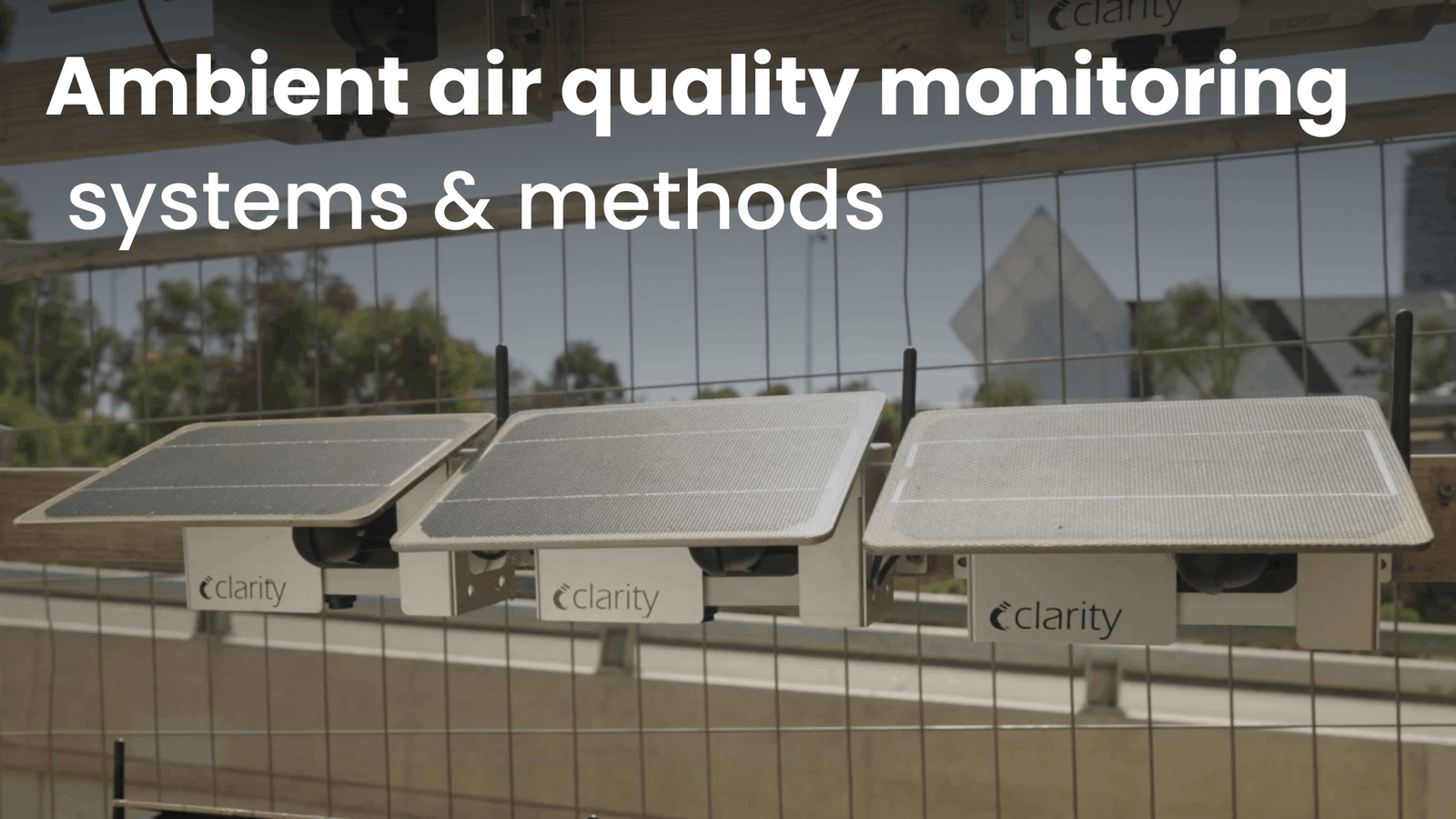 Ambient air quality monitoring: systems, methods & parameters explained ...