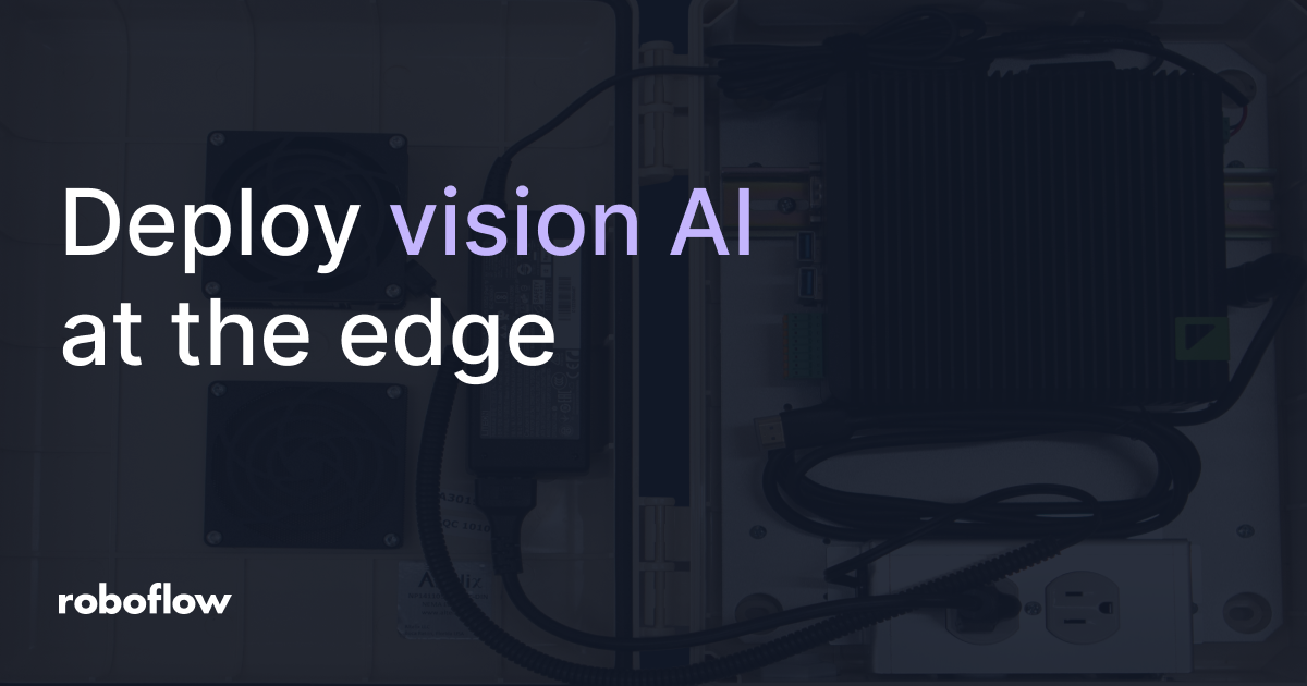 Vision AI at the edge - on-device, with or without internet