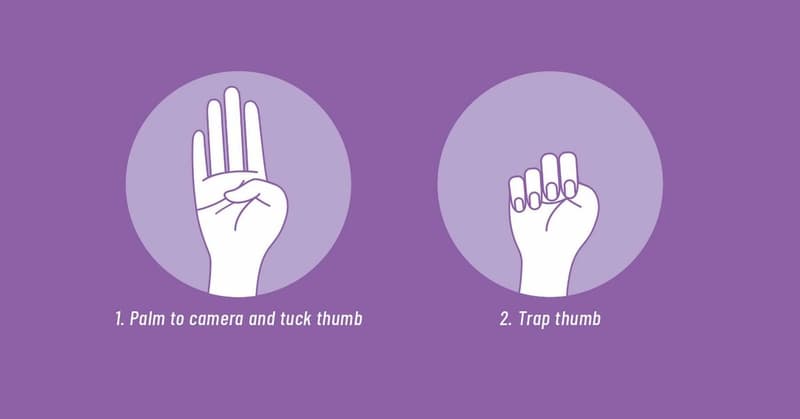 This Hand Gesture From TikTok Just Saved a Teenager — And Shows How It ...