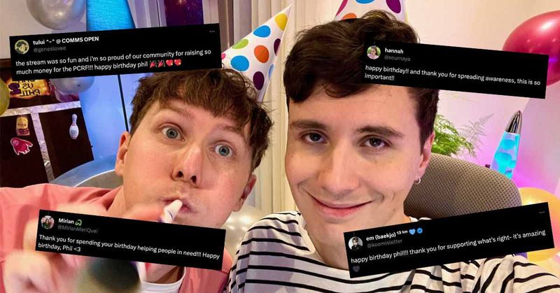 YouTubers Dan & Phil raise thousands for humanitarian aid during livestream