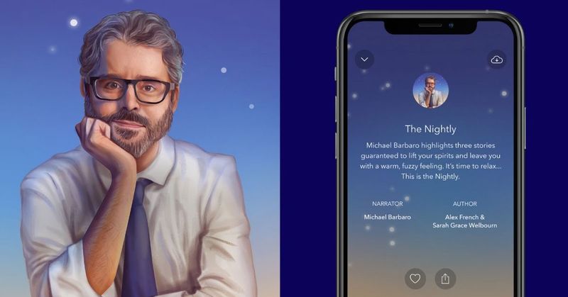 Michael Barbaro reports 'good news' bedtime stories for Calm