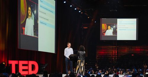 In TED Talk, Deaf engineer debuts groundbreaking AI translation tech