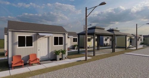Tiny houses for homeless foster youth get a massive makeover