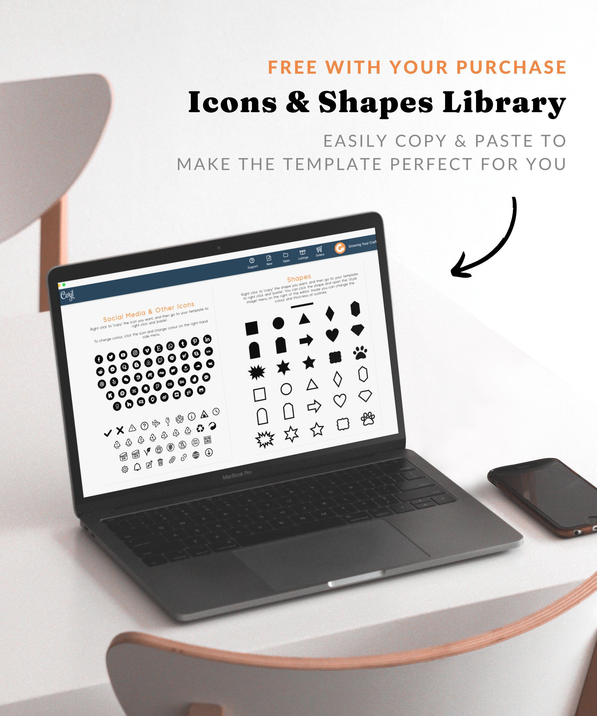 Tea Labels Template | Tea Labels Design & Inspirations