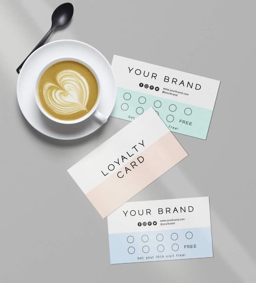 Loyalty/Rewards Cards Template | Loyalty/Rewards Cards Design ...