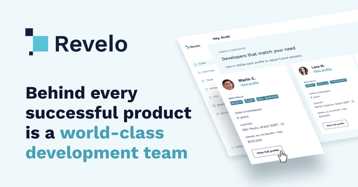 Hire Pre-Vetted Remote Developers in Latin America | Revelo