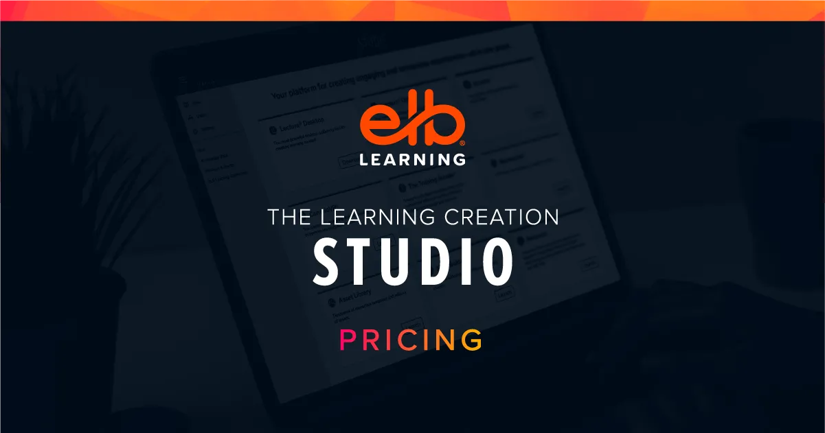 Studio Pricing | eLearning Solutions For All | ELB Learning