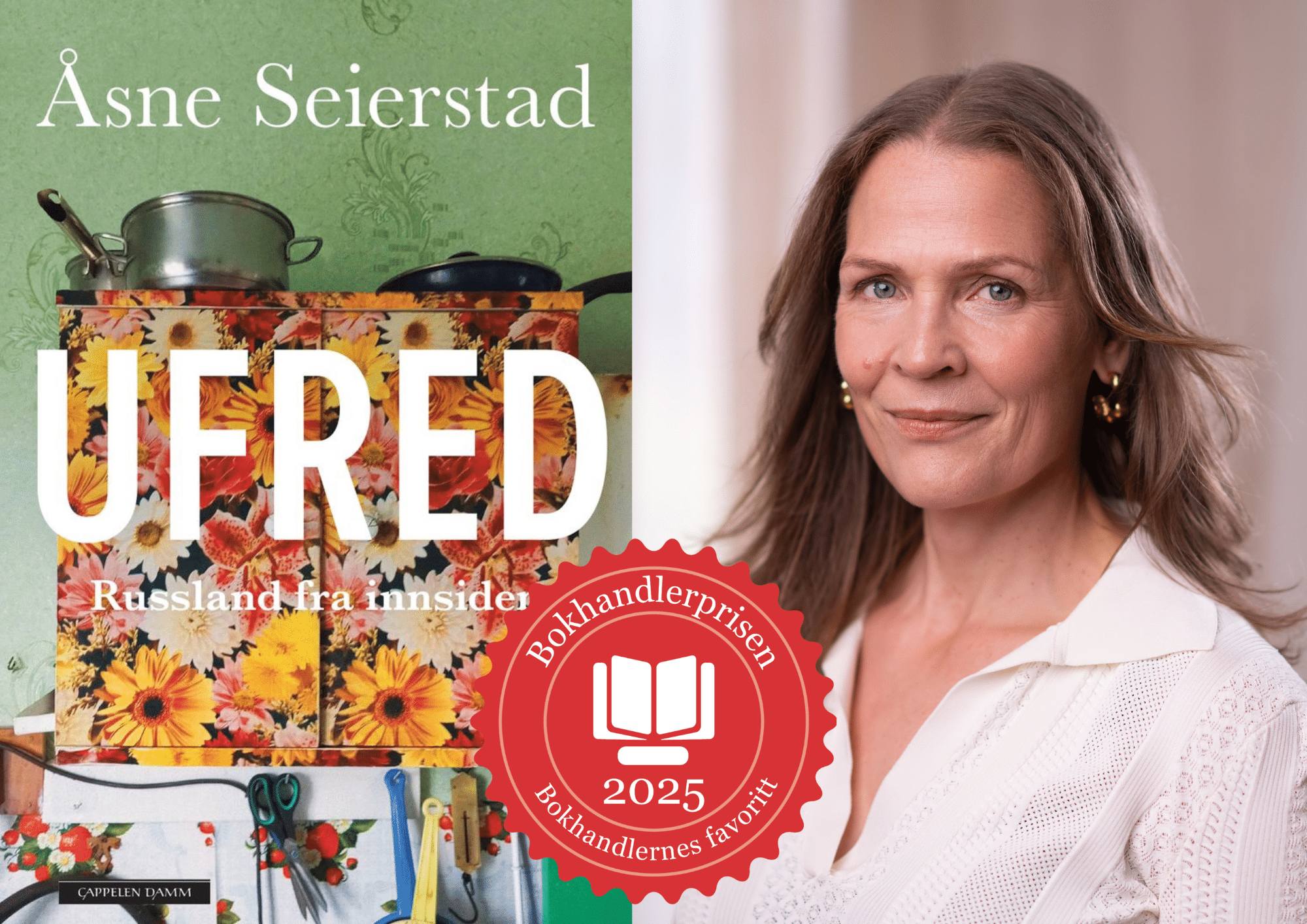 Bokhandlerprisen 2025 går til Åsne Seierstad