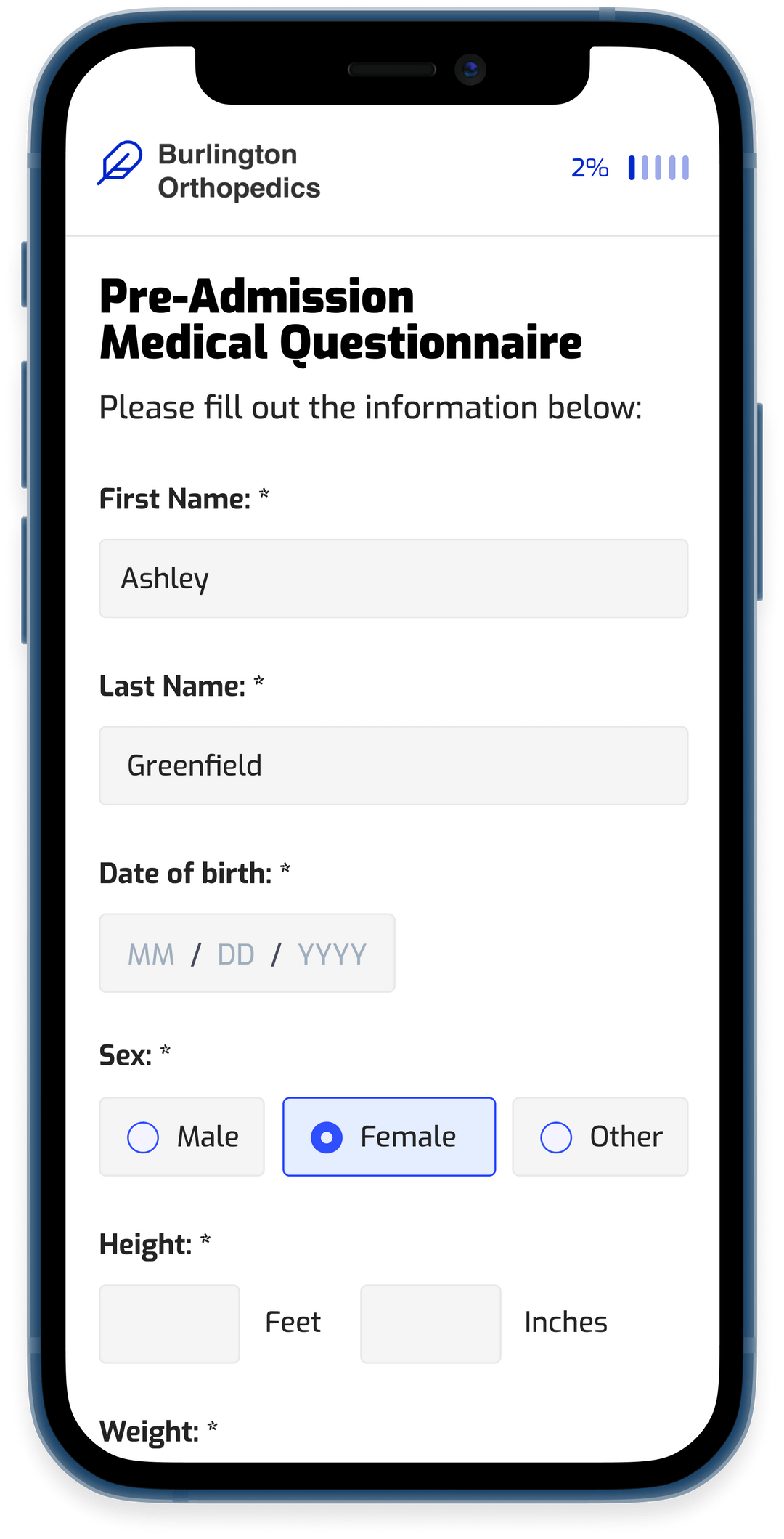 Intake Forms | Lobbie