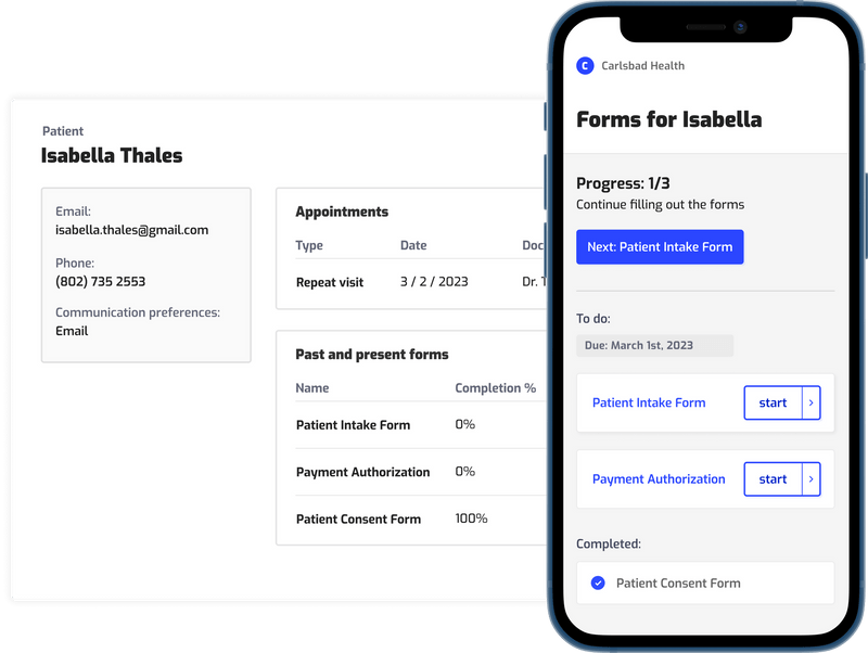 Online forms & registration | Lobbie