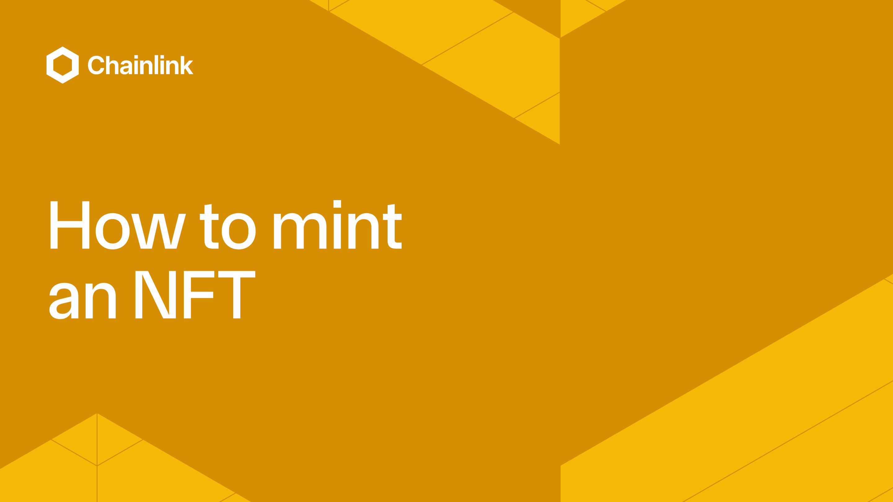 How to Mint an NFT (Simple Step-by-Step Guide) | Chainlink