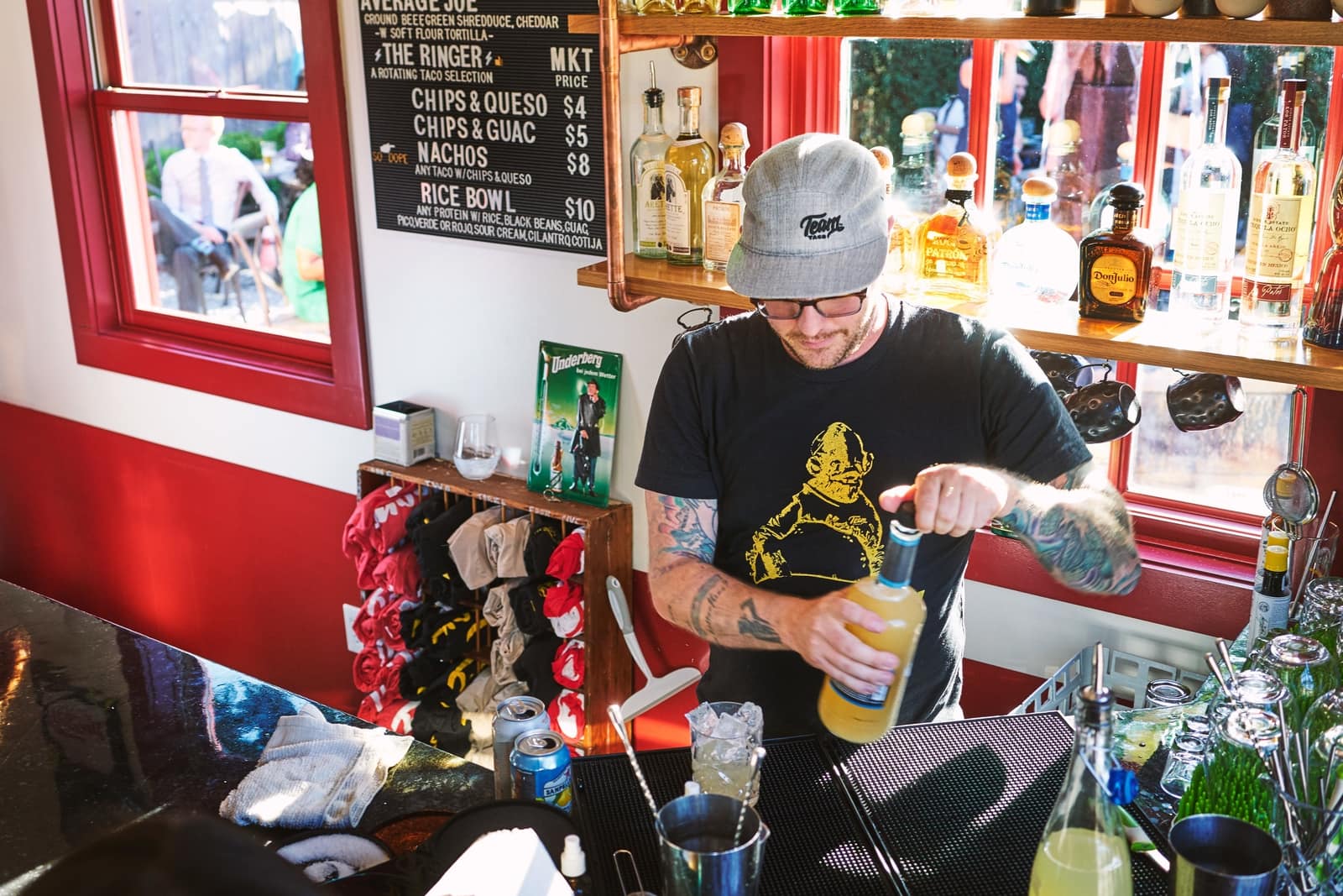 Team Taco Restaurant Branding | Fried Design Company