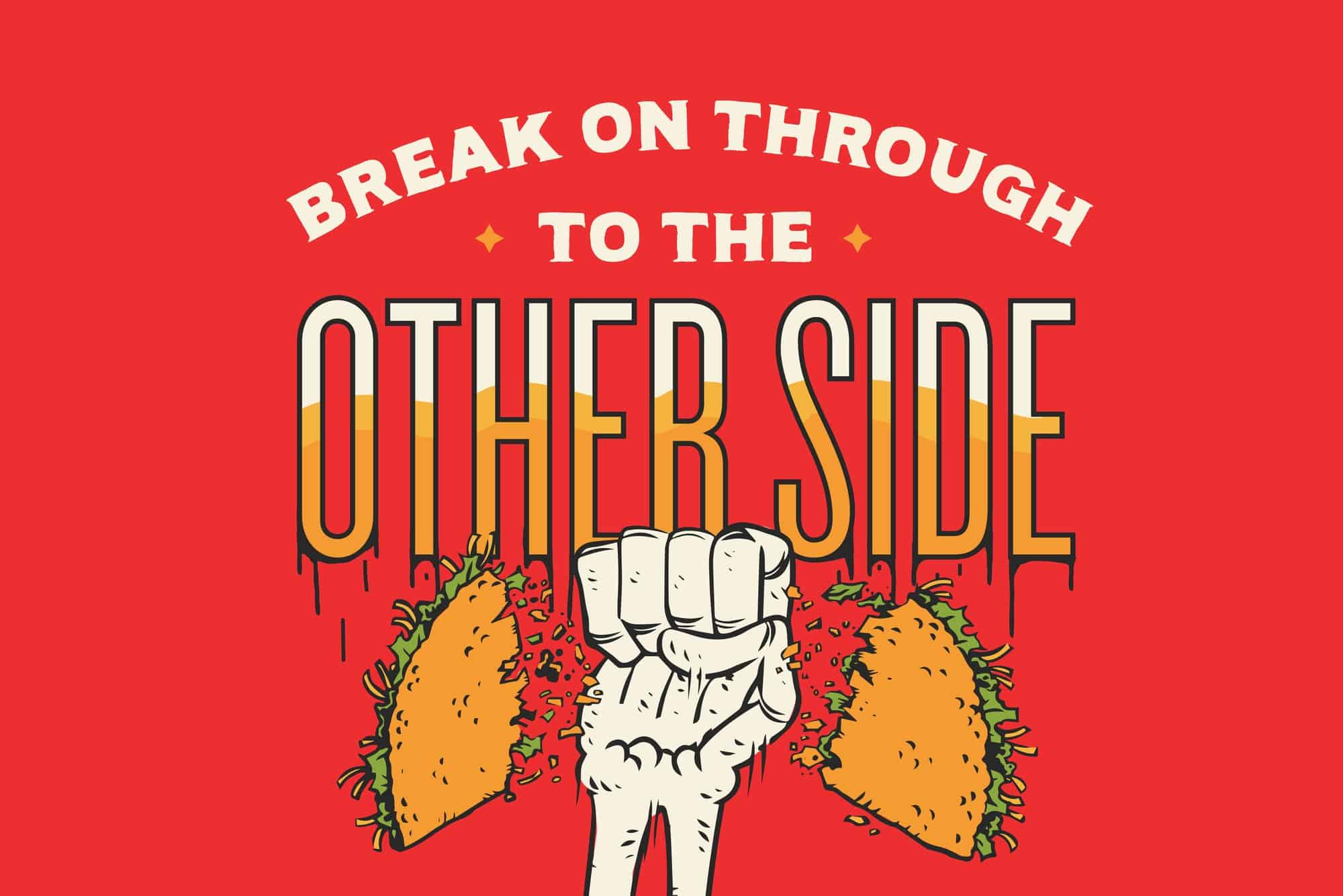 Team Taco Restaurant Branding | Fried Design Company